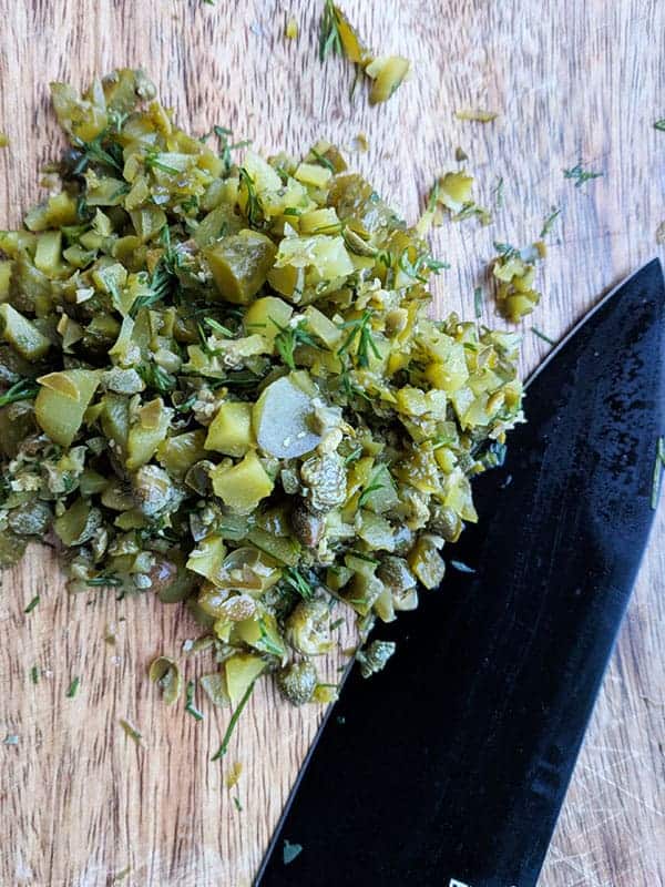 Zero Point Tartar Sauce | Weight Watchers | Pointed Kitchen