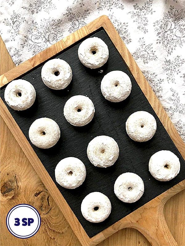 Mini Vanilla Doughnuts | Weight Watchers | Pointed Kitchen