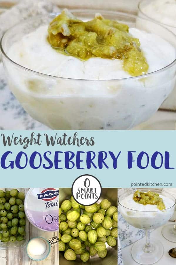 Gooseberry Fool | Weight Watchers | Pointed Kitchen