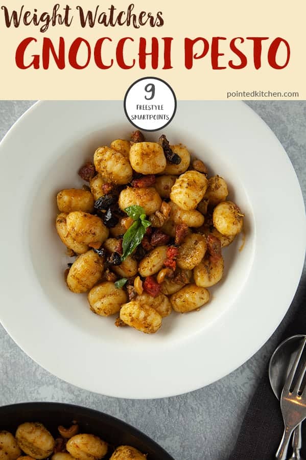 Gnocchi Pesto | Weight Watchers | Pointed Kitchen