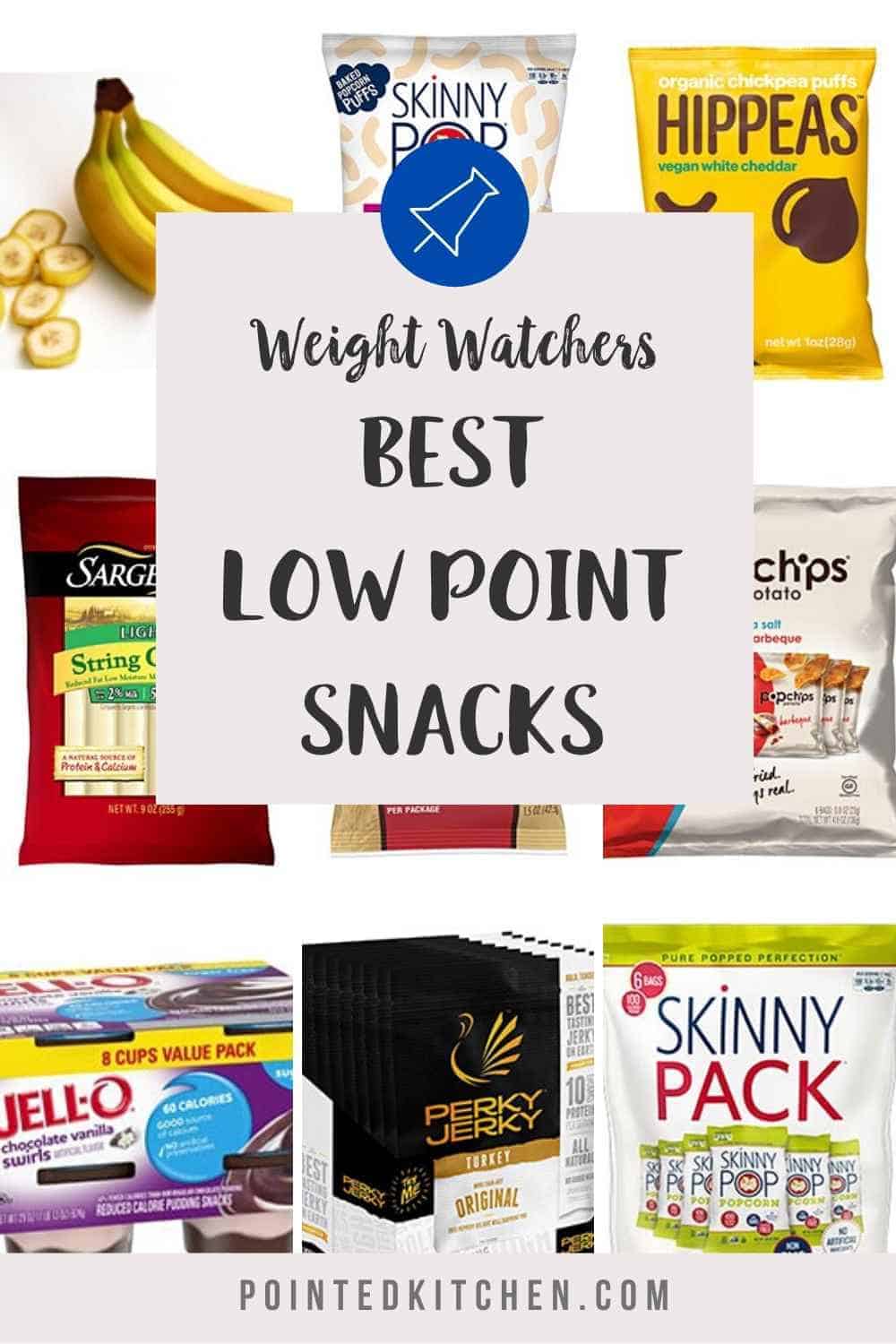 Best Low Point Snacks | Weight Watchers | Pointed Kitchen