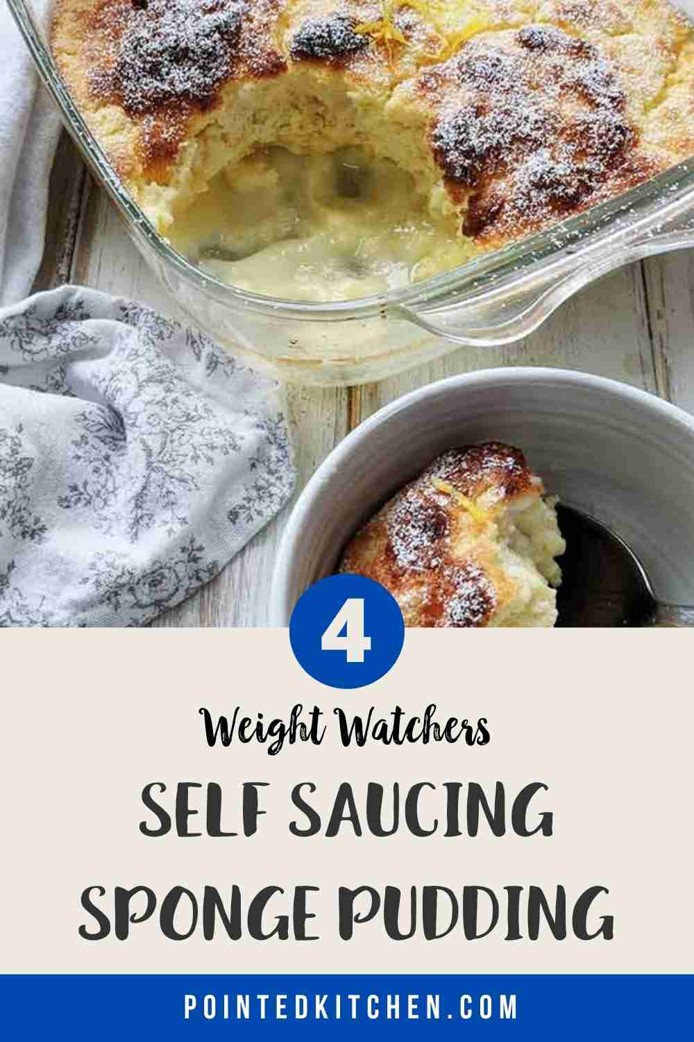 Lemon Pudding | Weight Watchers | Pointed Kitchen