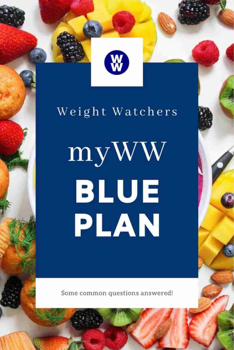 Weight Watchers Blue Plan Food List