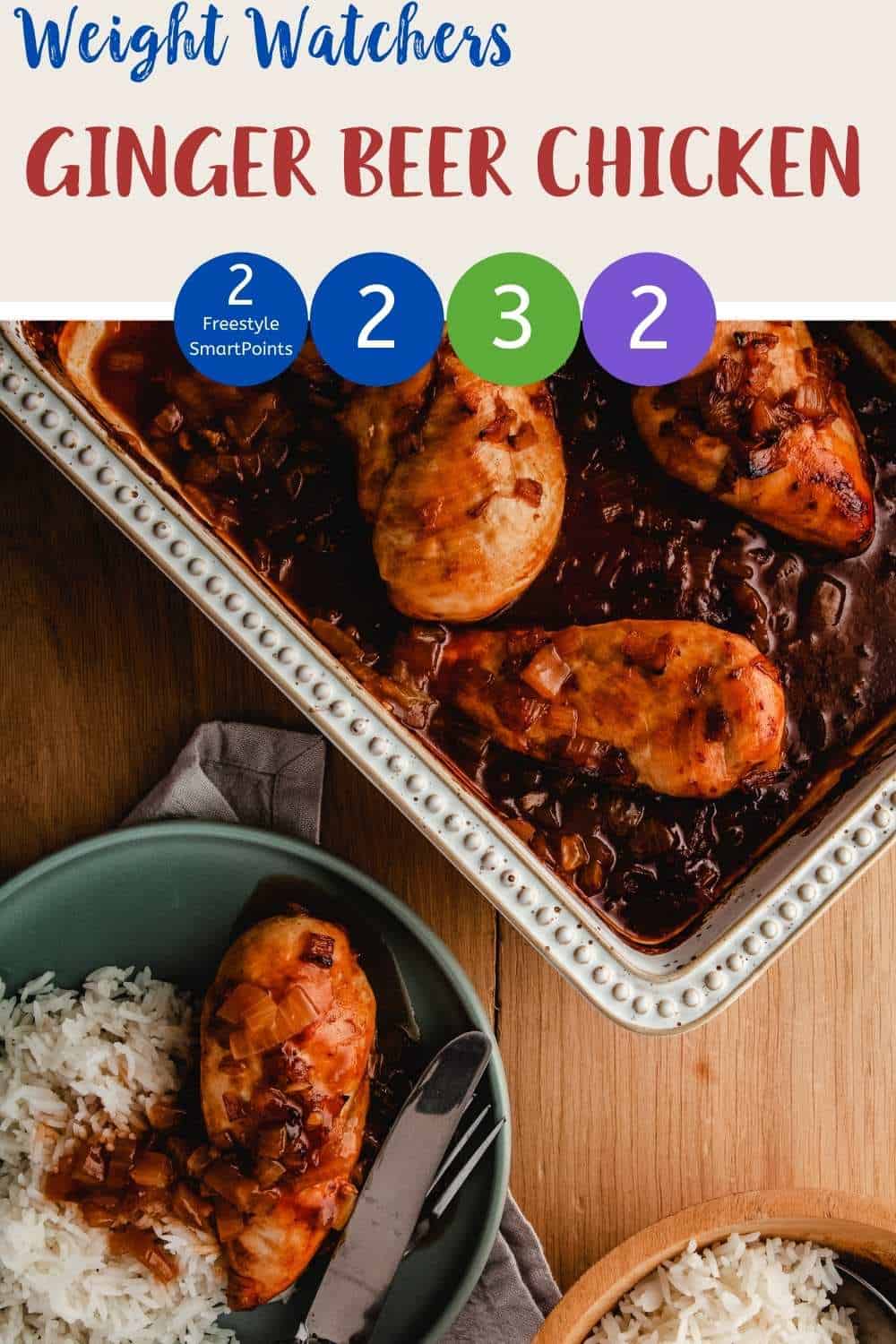 Ginger Beer Chicken | Weight Watchers | Pointed Kitchen