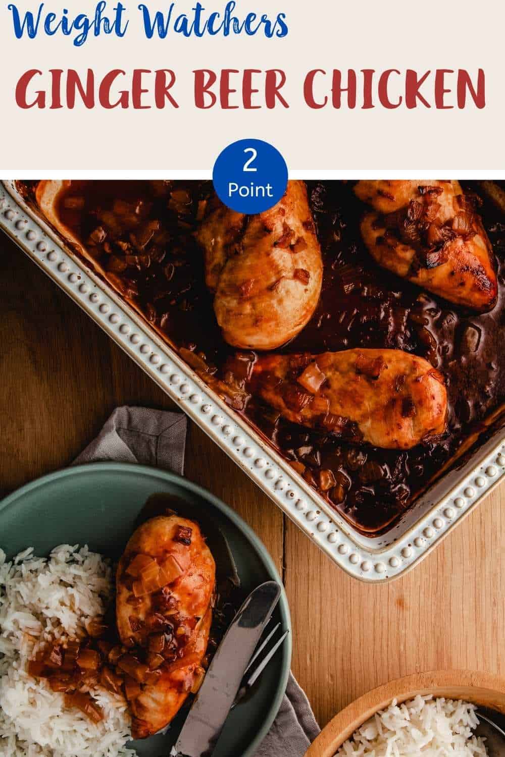 Ginger Beer Chicken | Weight Watchers | Pointed Kitchen