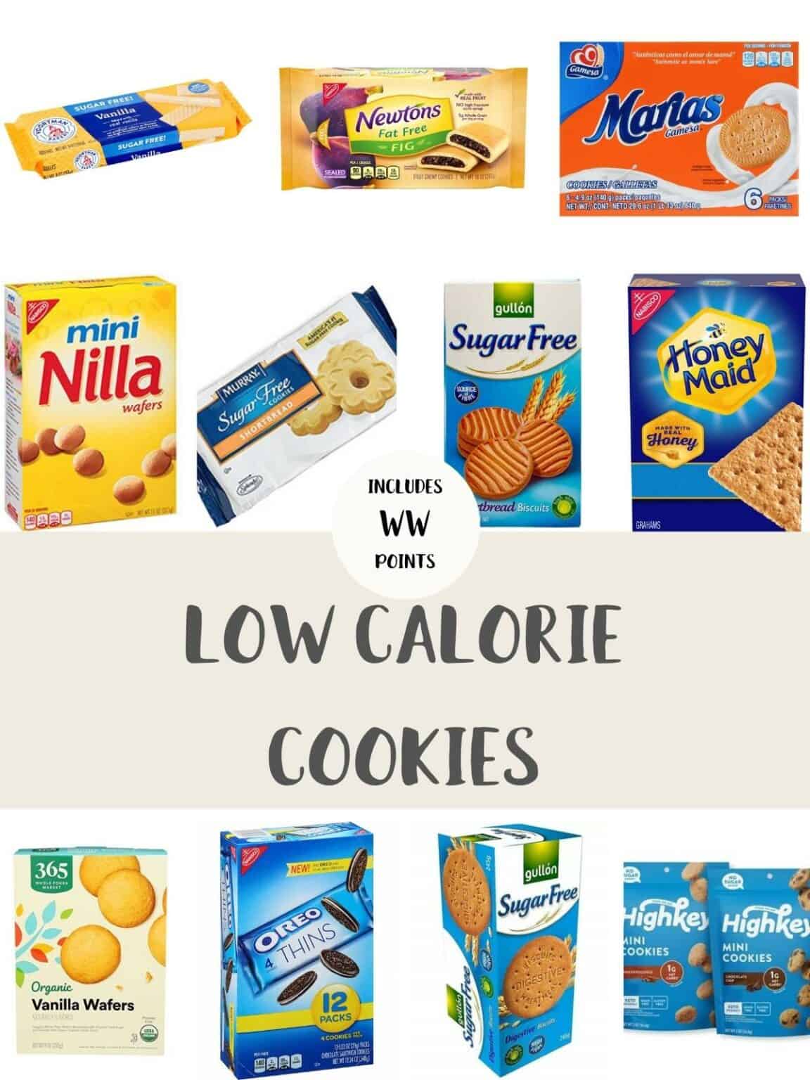 Low Calorie Cookies | Pointed Kitchen